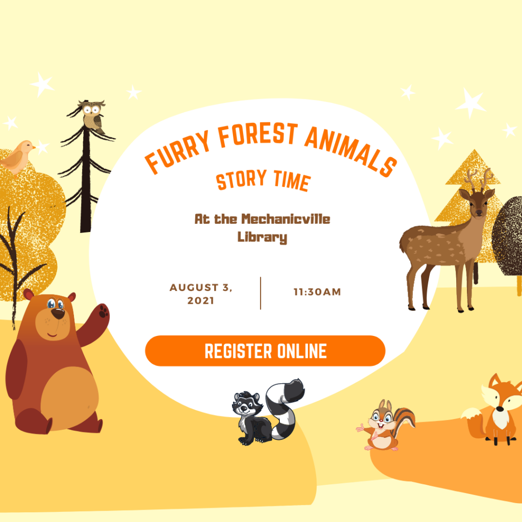 Copy of furry forest animals – Mechanicville District Public Library
